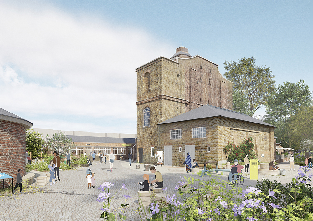 Work begins to transform New River Head into Quentin Blake Centre's ...